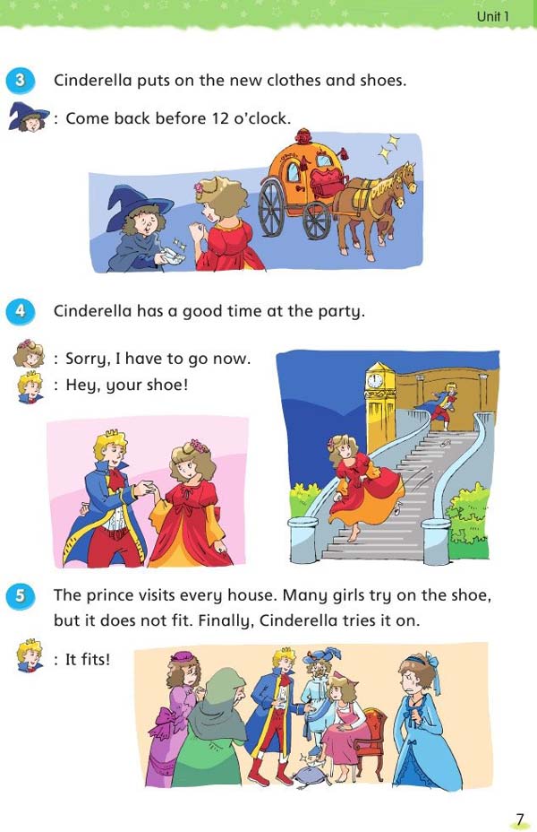 Unit 1 Cinderella|2015年苏教译林版小学五年级英语下册课本_苏教版小学课本
